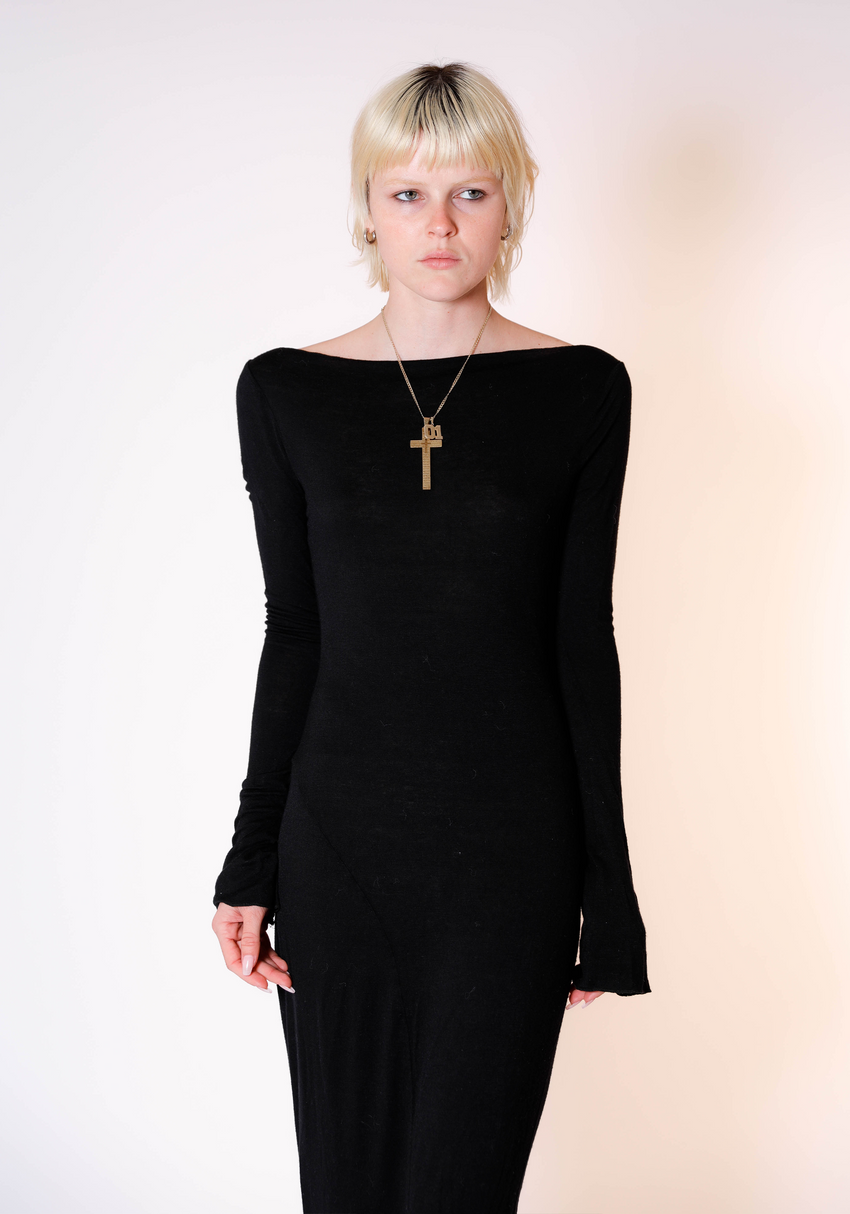 Demeter Long Sleeve Dress in Midnight – CAMPBELL&KRAMER